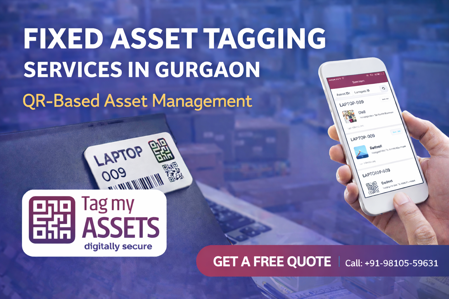 Fixed Asset Tagging Services in Gurgaon | QR-Based Asset Management by ...