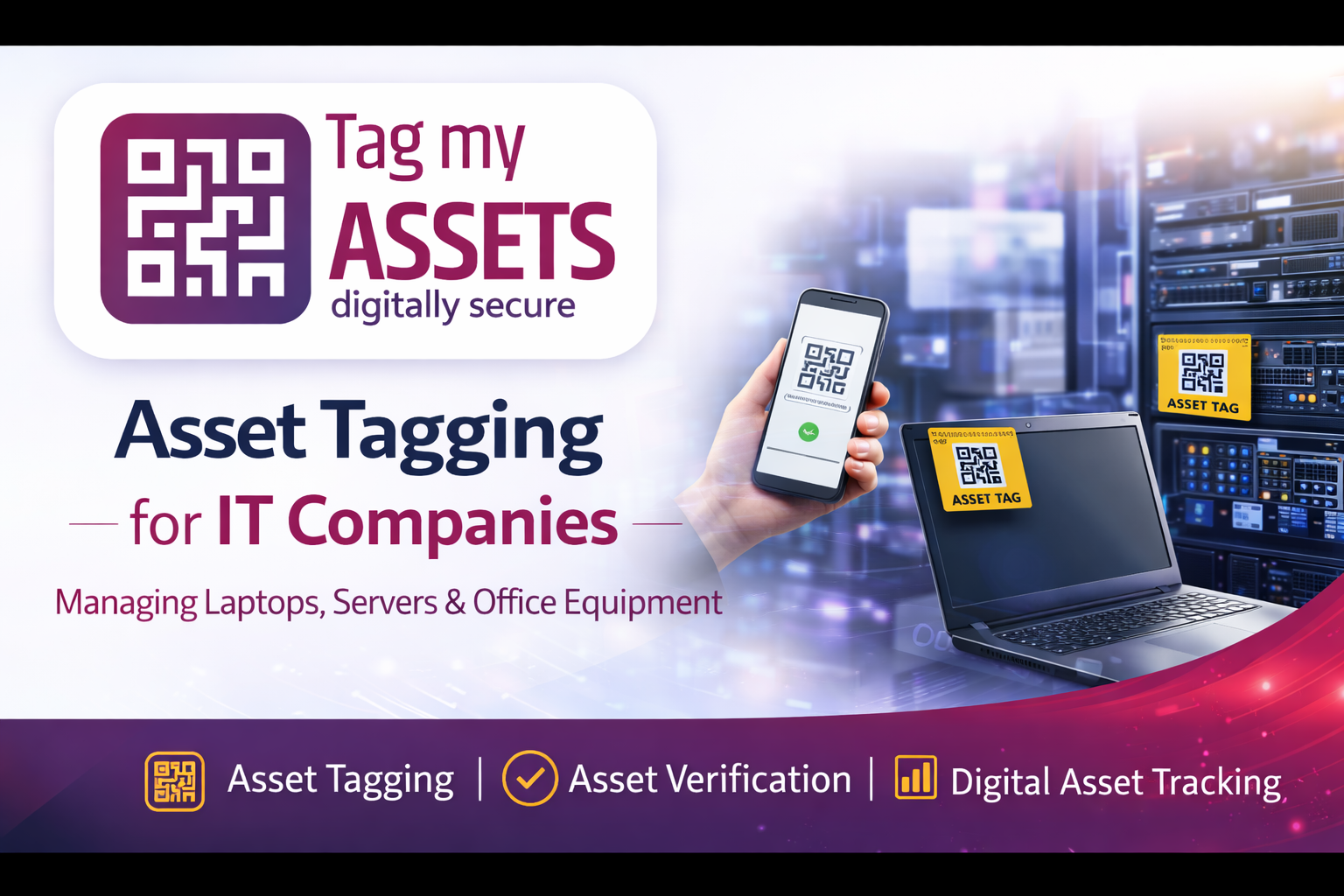Asset Tagging for IT Companies in India | Laptops, Servers & Equipment ...